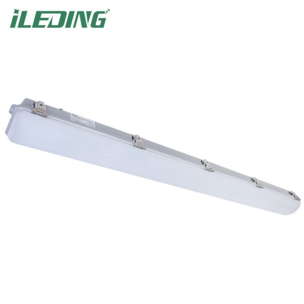Quality ETL DLC IP66 IK10 4FT 46W 60W LED Vapor Tight Linear Tri-proof Light for Commercial for sale