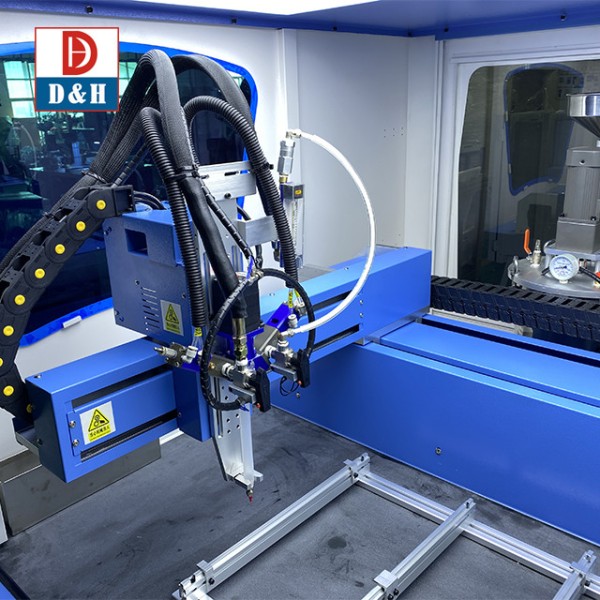 Quality Manufacturing Plant CCD Vision Dispensing System for 2 Components Epoxy for sale