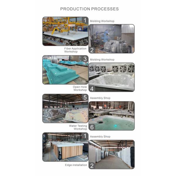 Quality M-770D 5-Seat Square Hot Tub with 67 Jets Balboa Control System for sale