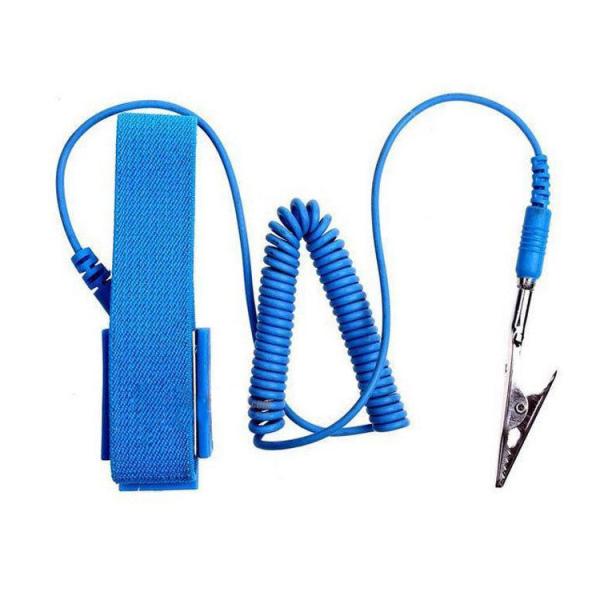 Quality 10mm Snap Leko Elastic Anti Static ESD Wrist Strap Band With Wireless Custom for sale