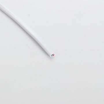 Quality CE PVC Copper Flat Twin Core Cable , Mildewproof Flat Electrical Cable for sale