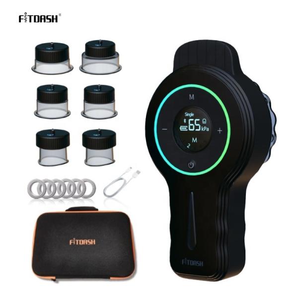 Quality Fitdash Smart Cupping Cups Therapy Massager for Dynamic Cupping and Button for sale