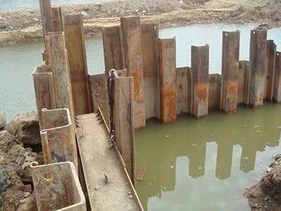 Quality Hot Rolled Larsen Steel Sheet Pile SYW295 SYW390 SY295 U Z Type Profile For for sale