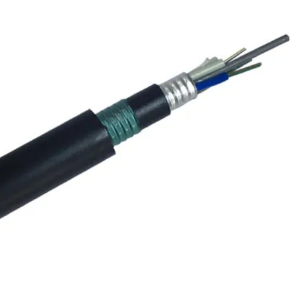Quality 12C Outdoor Armored Fiber Optic Cable for sale