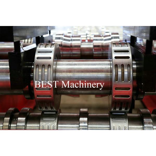 Quality Metal Sheet Floor Decking Roofing Roll Forming Machines with Embossing Rollers for sale