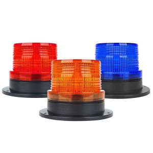 Quality DC 10-110V LED Rotary Flashing Strobe Warning Light Flashing Beacon Light for sale