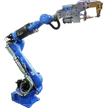Quality HWASHI Spot Welding Robot computer control system 6 Axis Industrial Welding for sale