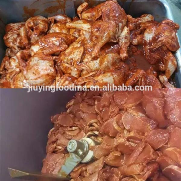Quality 1~2 Roll Barrels Meat Processing Machine , Vacuum Chicken Tumbler Machine 7500w for sale