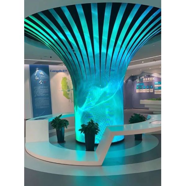 Quality P1.86 Soft Led Display Cabinet 2800 ~ 3840 HZ Flexible Module for sale