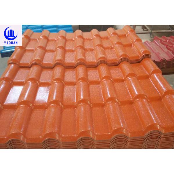 Quality 1050mm Asa Pvc Plastic Sheet For Residential Roof for sale