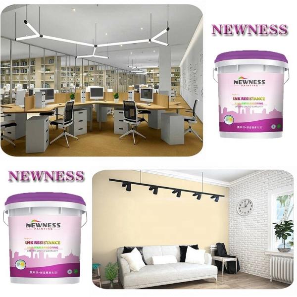 Quality Concrete Application Environmental-Friendly Ceiling Latex Paint for Roller for sale