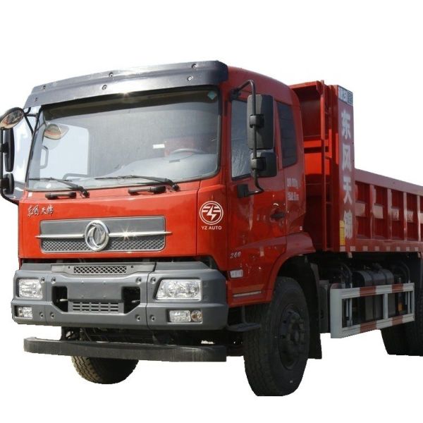 Quality DONGFENG Euro4 4X2 Mini Dump Truck With Left Steering And 6000 X 2300 X 1280mm Cargo Box for sale