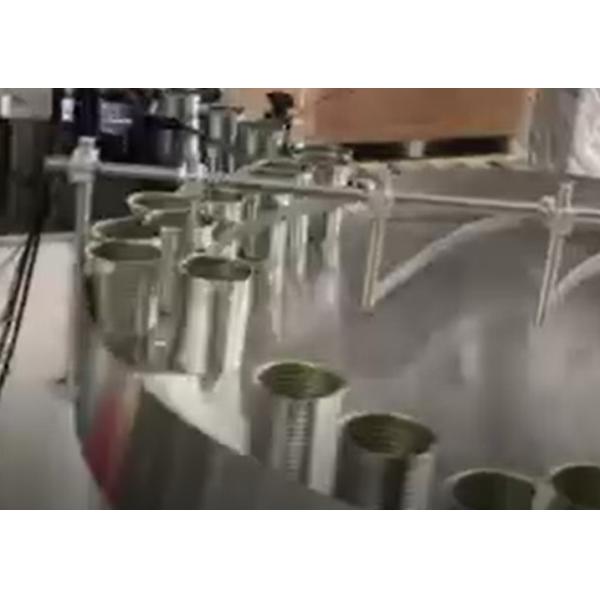 Quality Customized SS304 10 Bags / Min Automatic Can Filling Machine for sale