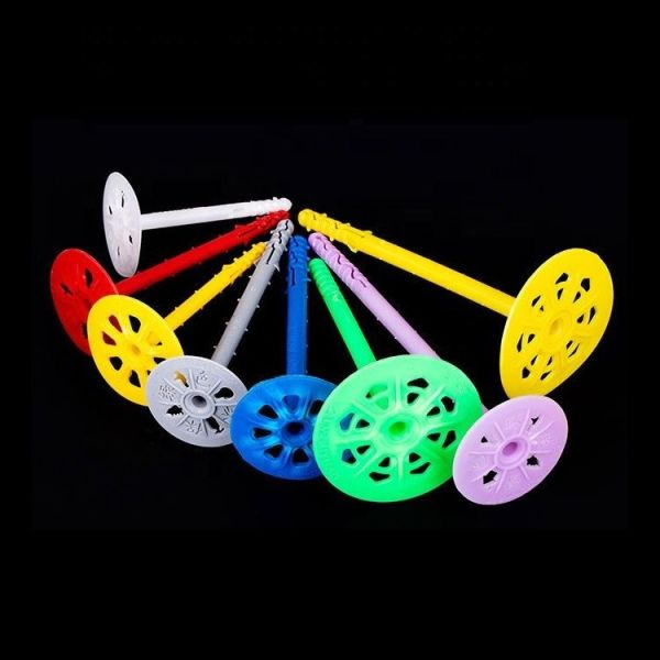 Quality 8mm Shank Diameter Plastic Nylon Wall Plug Anchor Drywall Dowel Board Insulation Fasteners for sale