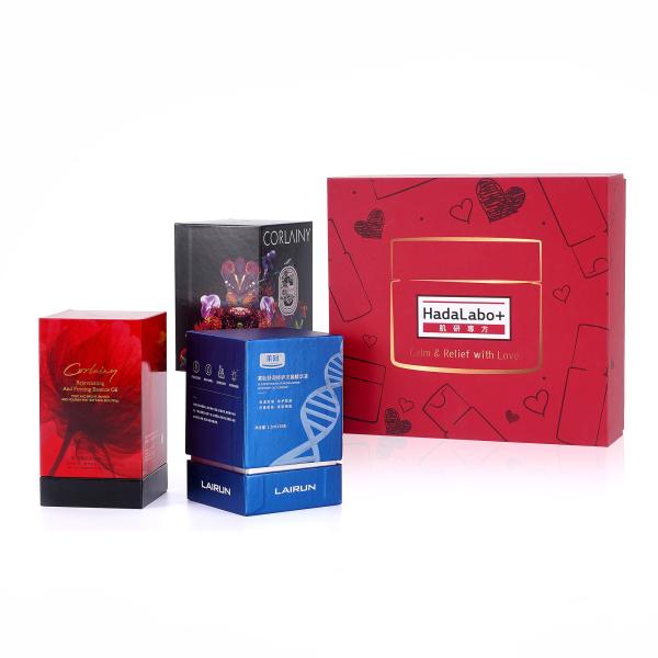 Quality Perfume Skincare Folding Paper Box Luxury Cosmetic Makeup Gift Packaging Box for sale
