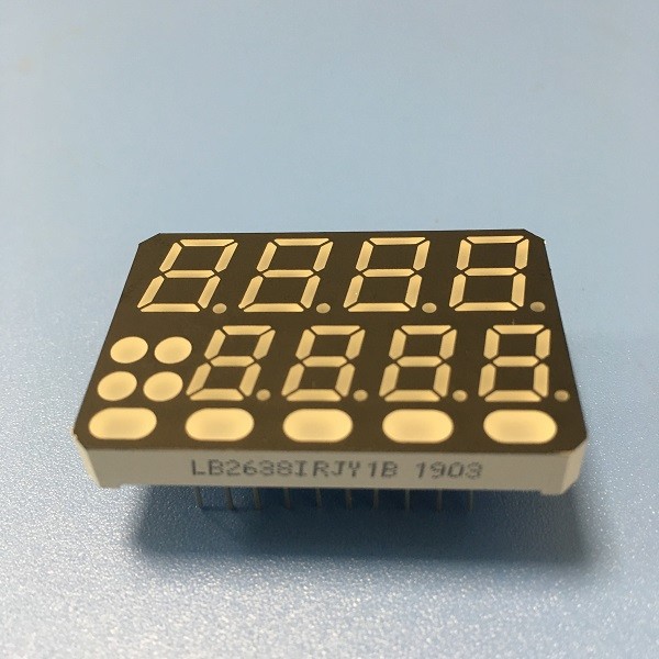 Quality Two Lines Custom LED Display 8 Digits 7 Segment Temperature Controller Applied for sale