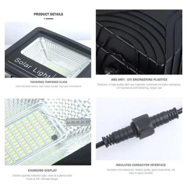 Quality Lamp Luminous Flux lm 300-800 Solar Charging Floodlight for Warehouse and for sale