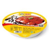 Quality FDA Certified Canned Braised Pork Restaurant Ready Meals 450g for sale