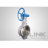 Quality Triple Eccentric Butterfly Valve Metal Seated Flanged Lug Type for sale
