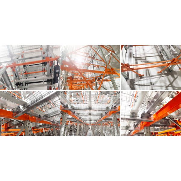 Four-Way Shuttle Pallet ASRS Cold Storage Warehouse Automatic Storage and Retrieval System Pallet Runner Racking