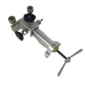 Quality Hydraulic Oil Hand Pump Pressure Gauge Calibrator 160Mpa For Laboratory for sale