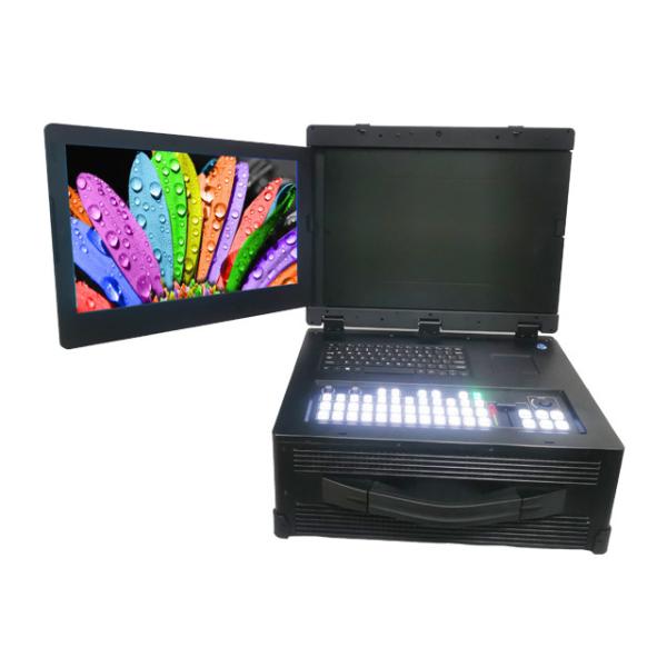 Quality I7 CPU 12CH Live Stream Video Mixer Switcher Equipment Capture Telecast for sale