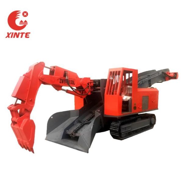 Quality Less Polluting Tunnel Muck Loading Machine In Tunnel Construction for sale