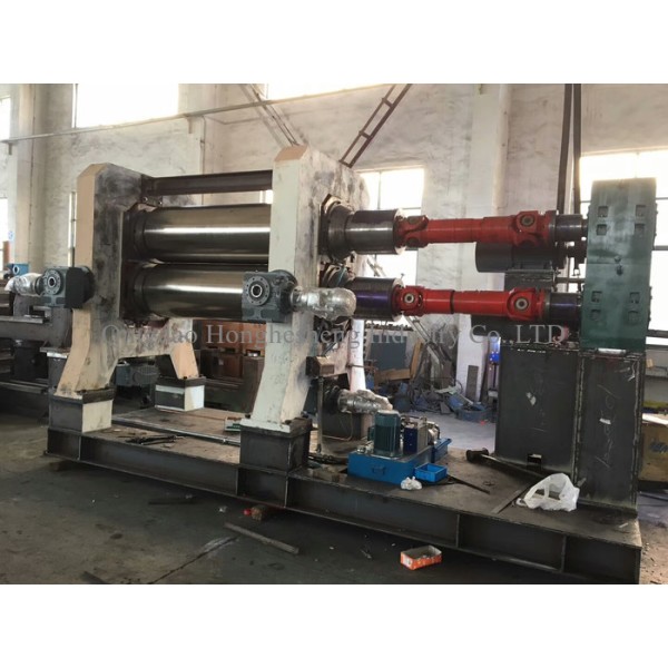 Quality Three Rolls Rubber Calender Mill 0.2MM For Double Side Coating for sale