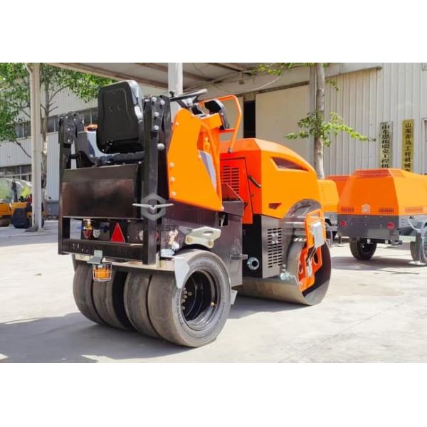 Quality 2.5 tons Road Construction Roller ST2500D Front Drum with Rear 4 Tyres for sale