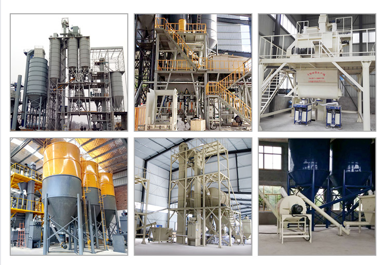 dry mortar mixing plant
