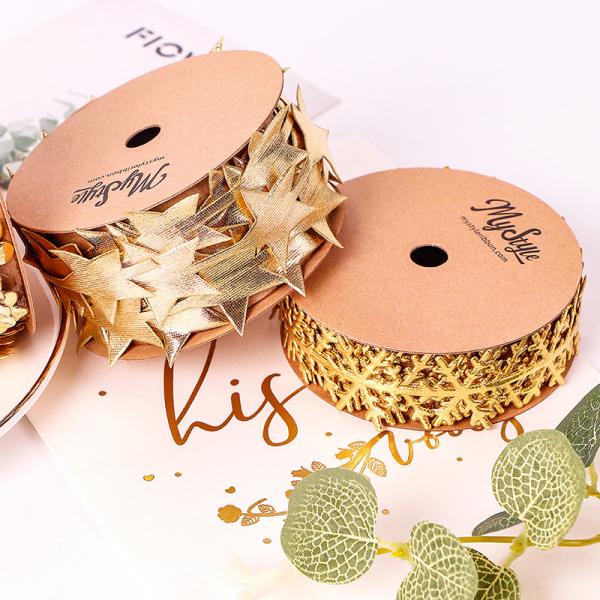 Quality Woven Cutout Ribbon for Birthday Party Decoration and Gift Wrapping 100% for sale