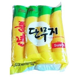 Quality 500g Pickled Sushi Ginger Radish Takuan Oshinko Strip Slice for sale