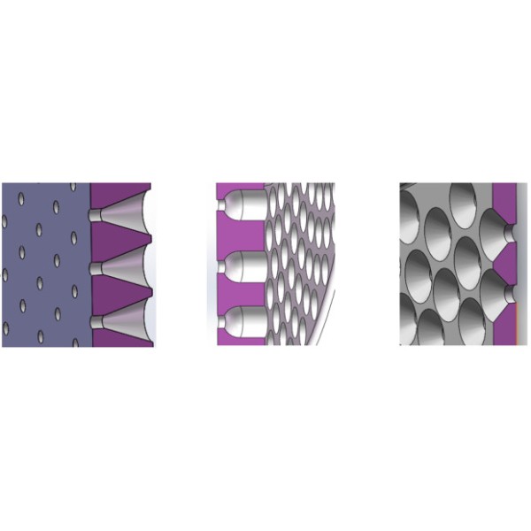 Quality Customizable Flat Dies For HR 145*2 With High-Performance Extrusion for sale