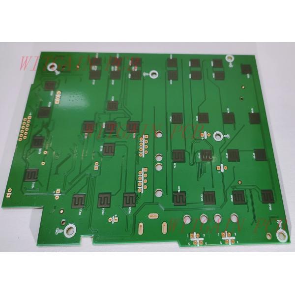Quality Carbon Ink 1.6MM 2 Layer FR4 PCB Printed Circuit Board for sale
