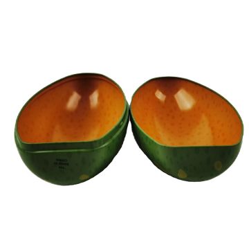 Quality Easter Metal Egg Shaped Tin Container for Customized Packaging for sale