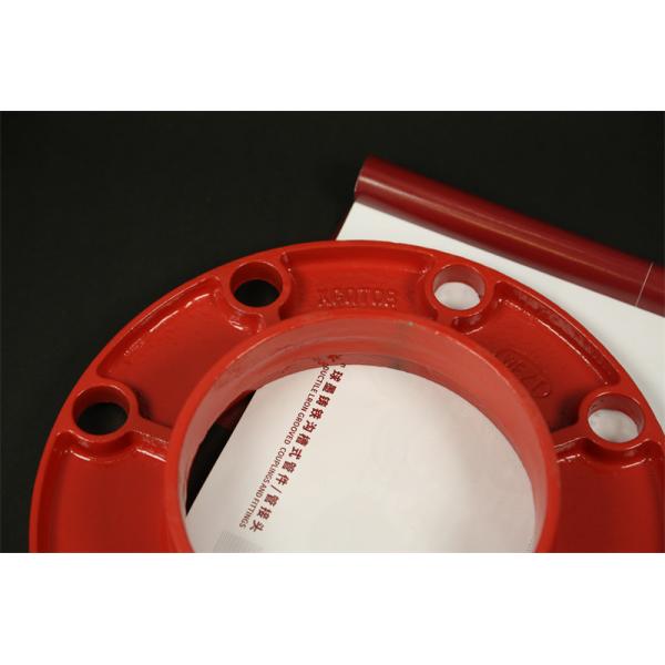 Quality BS Standard Flange Pipe Fittings Black Painting Anti Rust Oil for sale