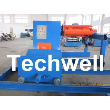 Quality Custom Hydraulic Auto Recoiler Curving Machine With 0 - 15m/min Rewind Speed for sale
