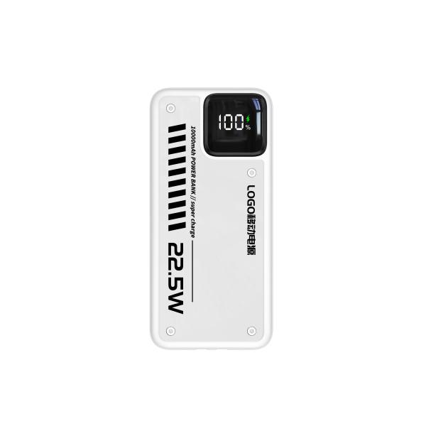 Quality White Fast Charging Powerbank Portable With Lightning Cable Output 5V 2.4A for sale