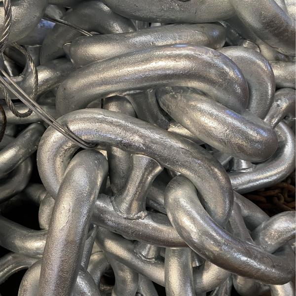 Quality 78mm Spray Paint High - Strength Alloy Steel Stud Link Anchor Chain Boat Anchor Chain for sale