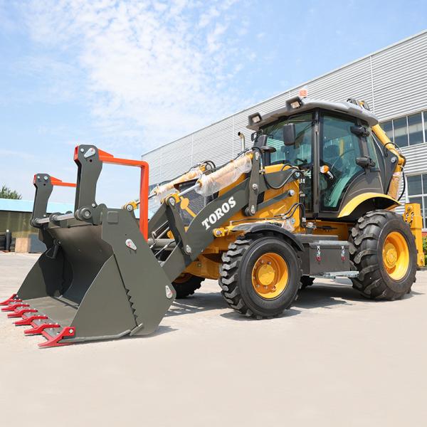 Quality Multifunctional Backhoe Digger Loader For Tough Industrial Job for sale