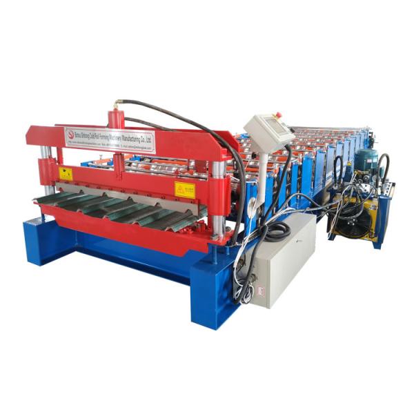 Quality Full Automatic Iron Roofing Sheet Roll Forming Machine , Cold Roofing Rolling Machine for sale
