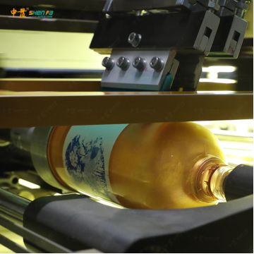 Quality 6 Color Screen Printing And Hot Stamping Machine All In One 50pcs / Min for sale