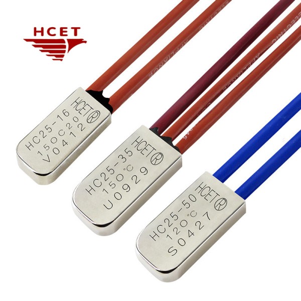 Quality HC25 Resettable Thermal Cutoff Switch 16A For Three Phase Pump Motor for sale