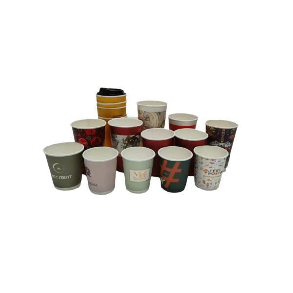 Quality Restaurant Embossing Disposable Paper Cup Bowl With Lids Custom for sale