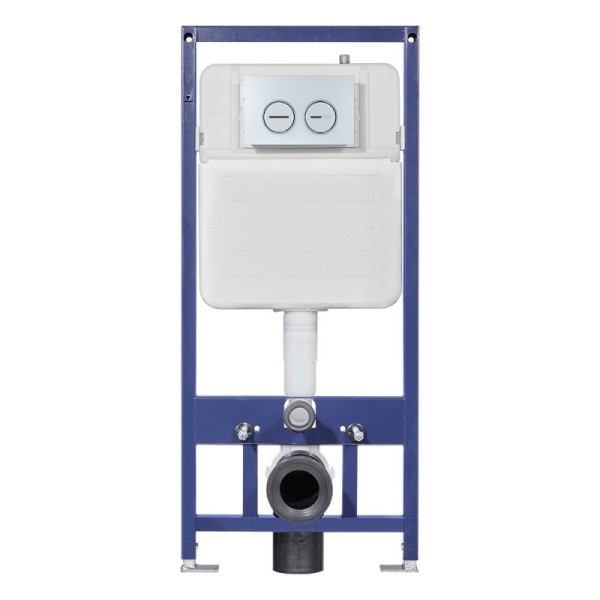 Quality 3L 4.5L 6L 9L Back To Wall Concealed Cistern With Blue Frame Sturdy for sale