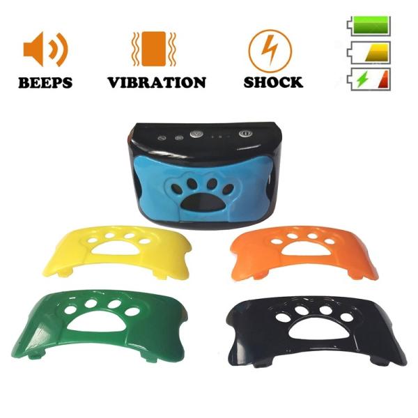 Quality Obedience School Adjustable Pet Shock Collar Waterproof Bluetooth Dog Training for sale