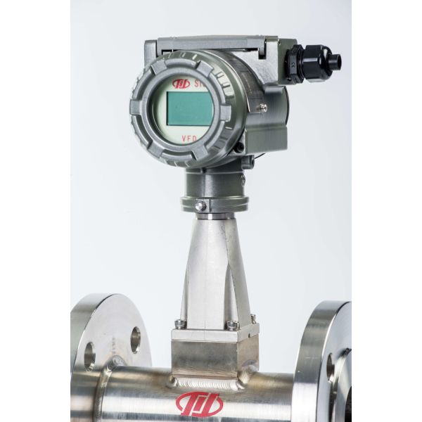 Quality SICC DN15-DN600 Power Spectrum Vortex Flow Meter Wide Range Measurement for sale