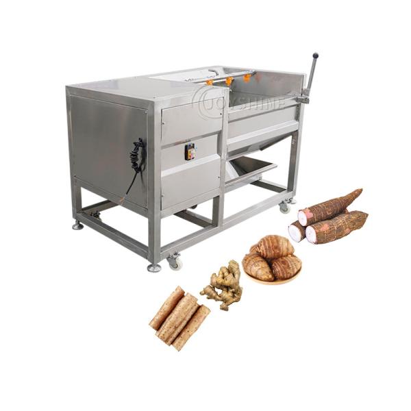 Quality 220V 380V Wool Roller Cleaning And Peeling Machine For Root Vegetables Wash for sale