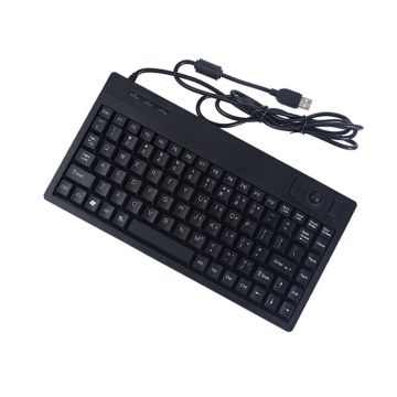 Quality Plastic 89 Keys USB 100mA Industrial Computer Keyboard Standard English Layout for sale