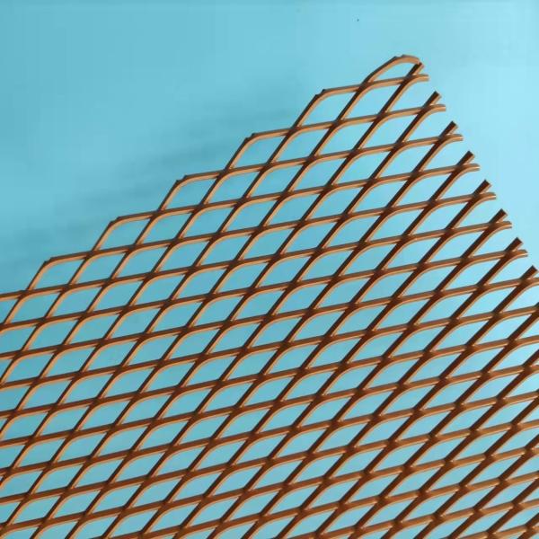 Quality Anodized Aluminum Expanded Metal Mesh for Suspended Ceiling for sale